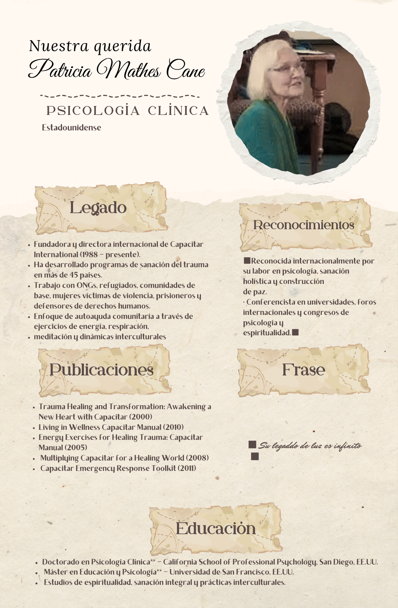 Despedimos a Patricia Mathes Cane | TREMONHUE
